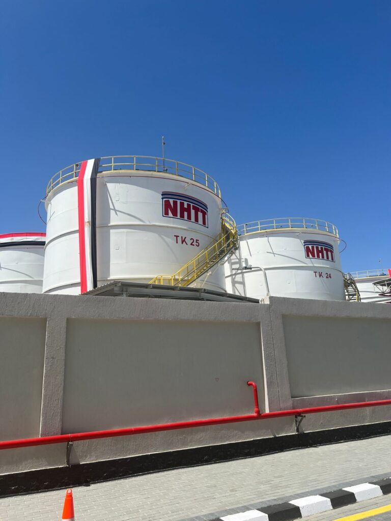 The official inauguration for our New Horizon tank terminal project ...