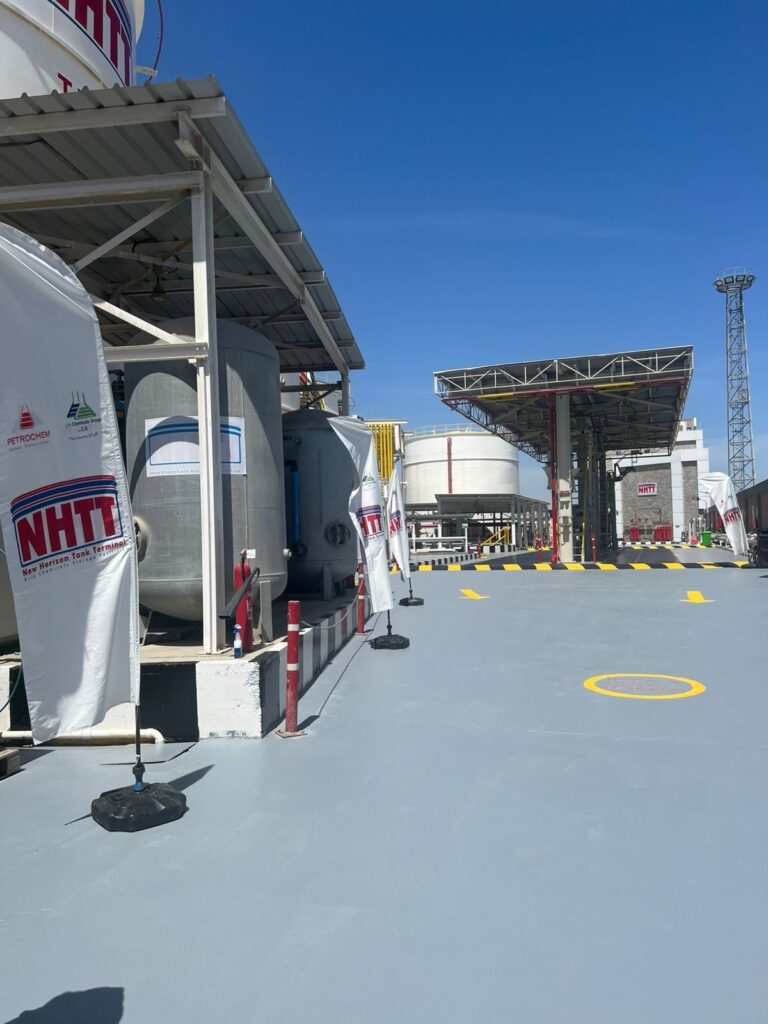 The official inauguration for our New Horizon tank terminal project ...